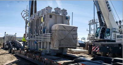 Transformer Placement | Mountain Crane Service